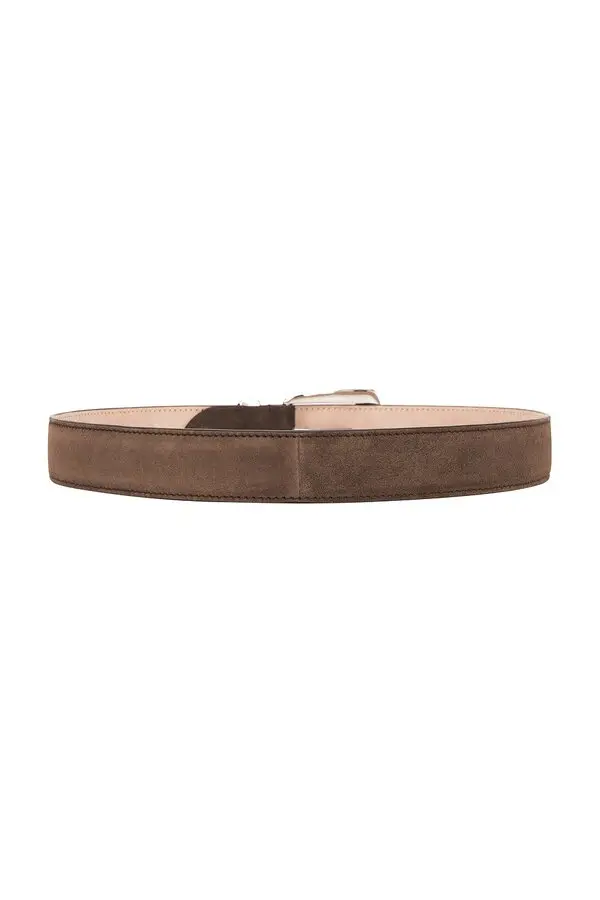 Khaite Benny 30mm Belt - Ebano