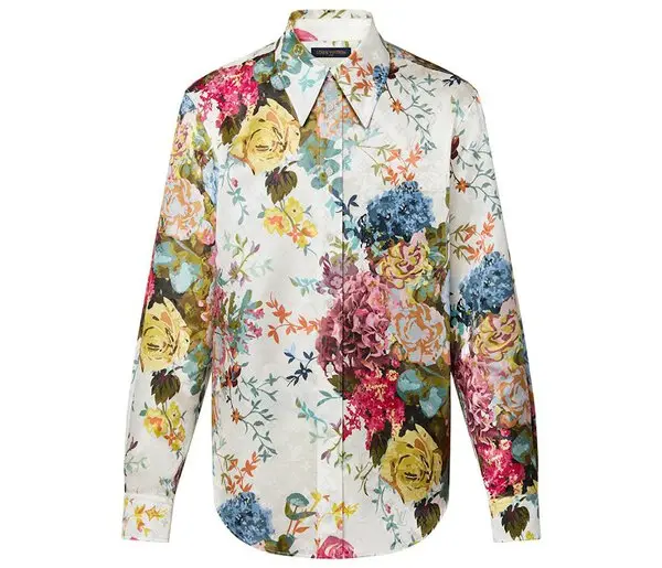 LOUIS VUITTON Flower Tapestry Classic Shirt