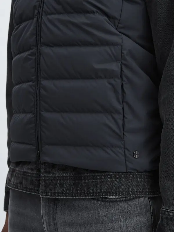 SCANDINAVIAN EDITION Ratio Padded Down Gilet - Dark Blue