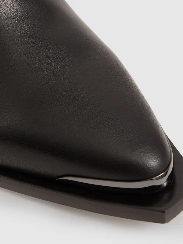 Paige Lyra Leather Ankle Boots
