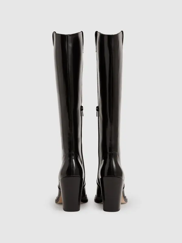 Paige Pacey Leather Knee-high Boots