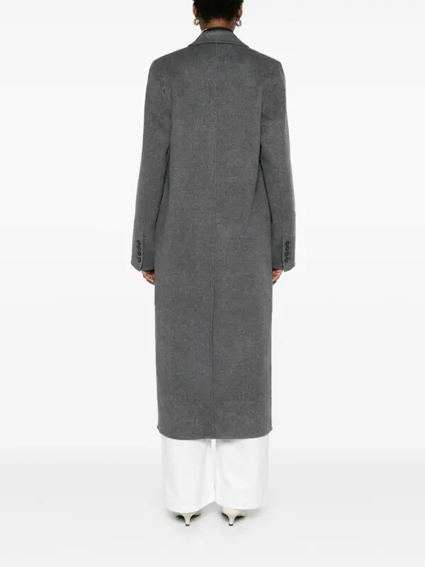 TOTEME Wool Mid-length Coat - Grey