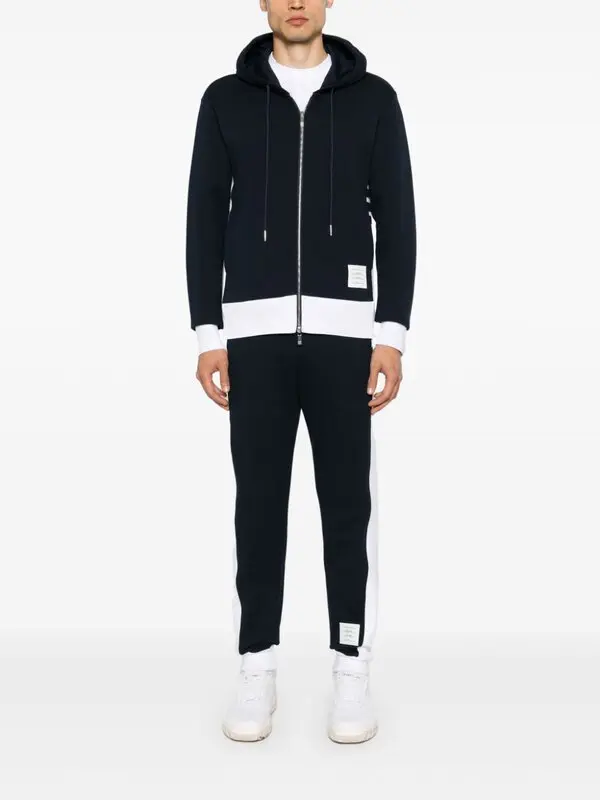 Thom Browne Mid-rise Track Trousers - Blue