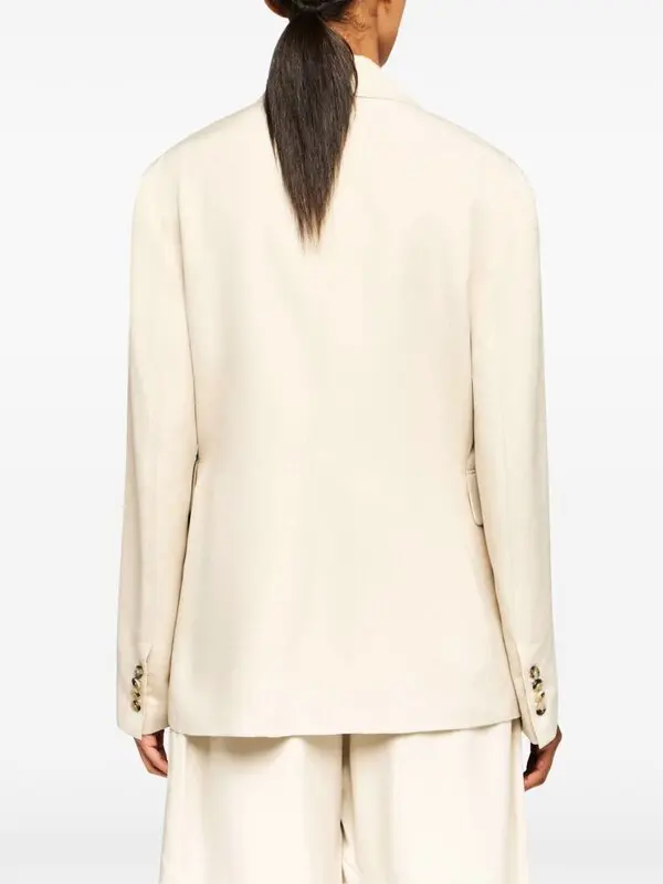 JW Anderson Tailored Wrap Blazer - Neutrals