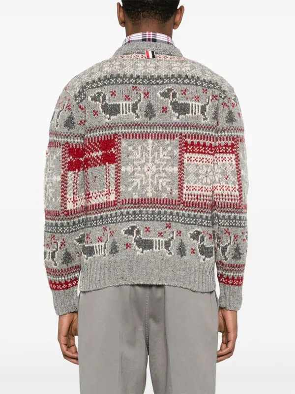 Thom Browne Fair Isle Intarsia Jumper
