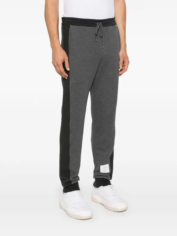 Thom Browne Mid-rise Track Trousers - Grey