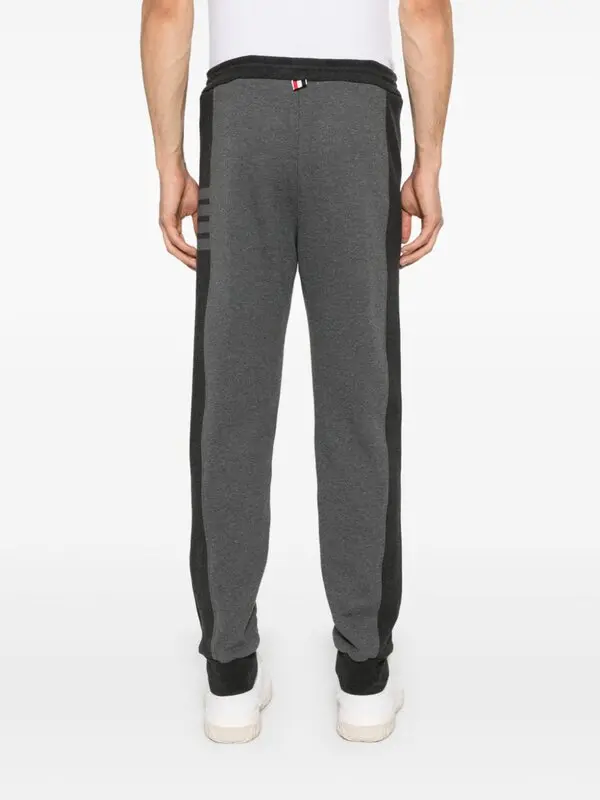 Thom Browne Mid-rise Track Trousers - Grey