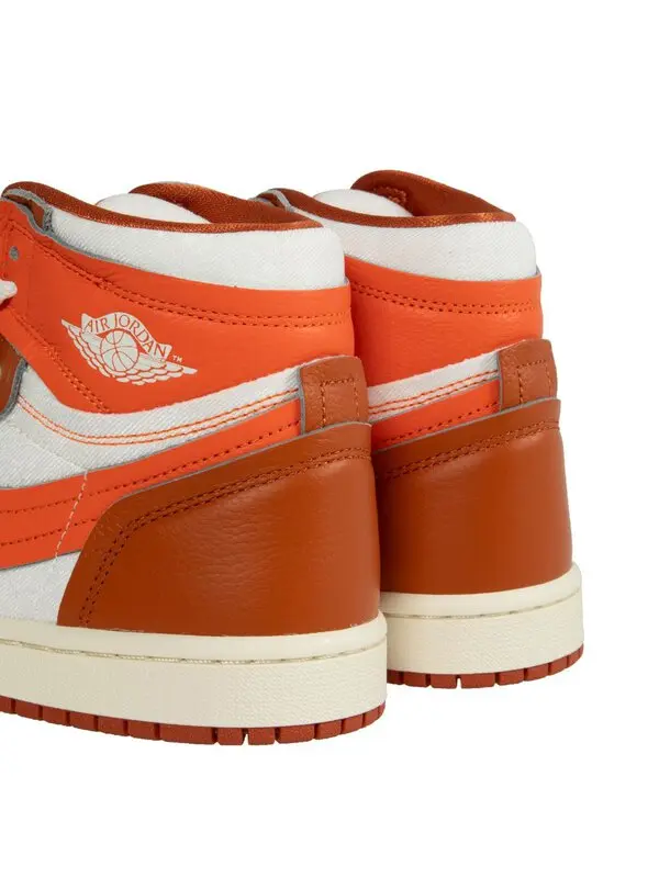 JORDAN Air 1 High Method Of Make Sneakers - Orange