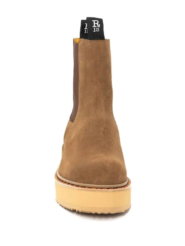 R13 Single Stack Chelsea Boots