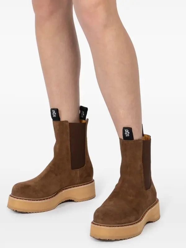R13 Single Stack Chelsea Boots
