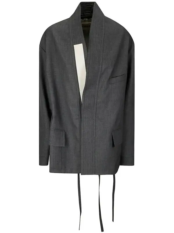 MORDECAI Wrap Wool Jacket