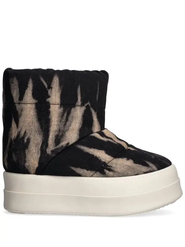 Rick Owens Mega Bumper Low Lunar Boots - Black
