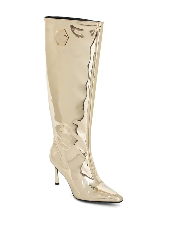 Armani Exchange 75mm Logo-appliqué Boots