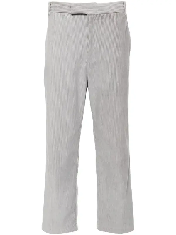Thom Browne Mid-rise Straight-leg Trousers
