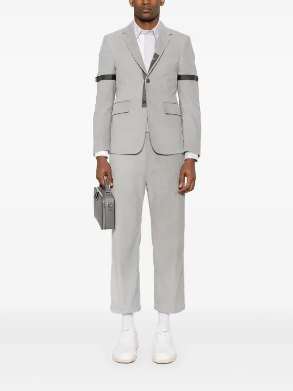 Thom Browne Mid-rise Straight-leg Trousers