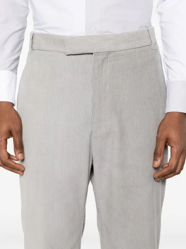 Thom Browne Mid-rise Straight-leg Trousers