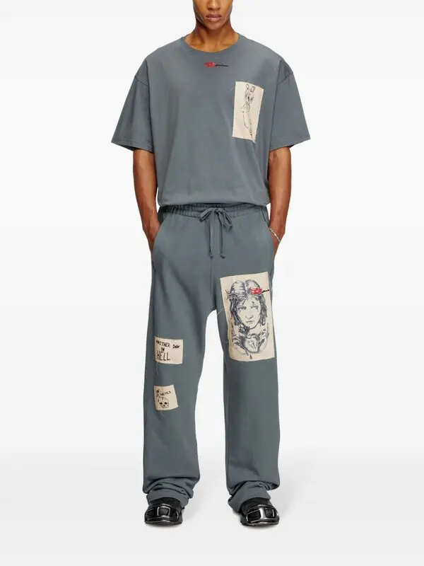 DIESEL® X Damiano David P-martyans Sweatpants