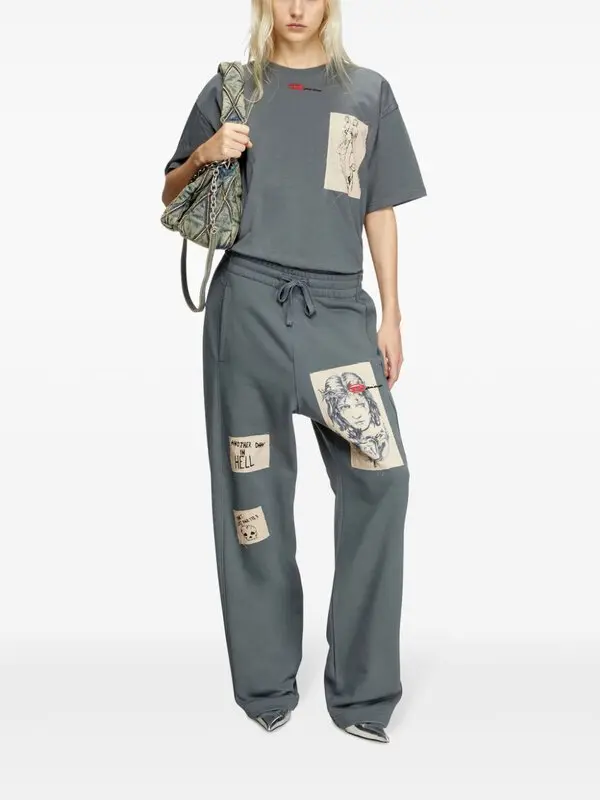 DIESEL® X Damiano David P-martyans Sweatpants