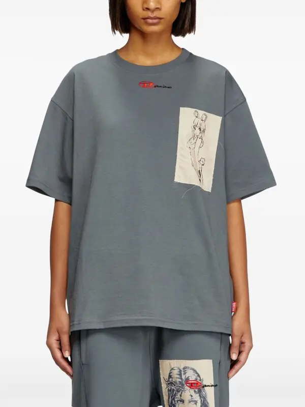 DIESEL® X Damiano David T-boxt T-shirt