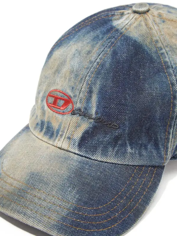Diesel® X Damiano David Denim Cap In Blue - 50% Off | Editorialist