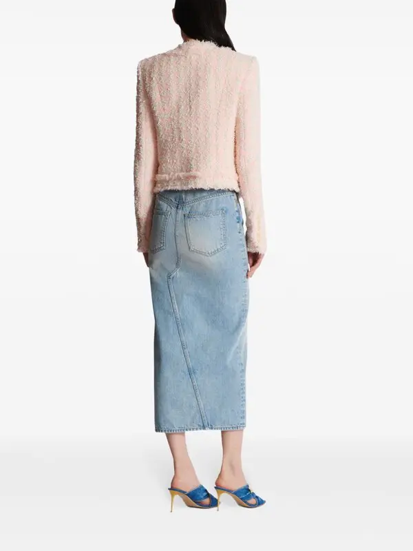 Balmain Tweed Jacket - Pink