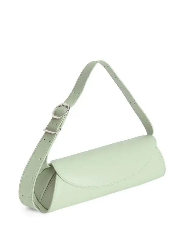 JIL SANDER Small Cannolo Tote Bag - Green