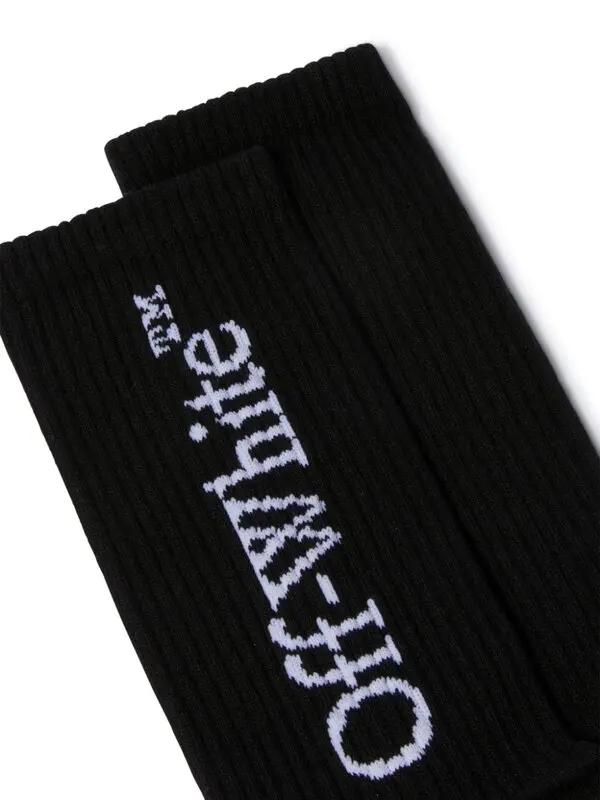 Off-White Bookish Socks - Black