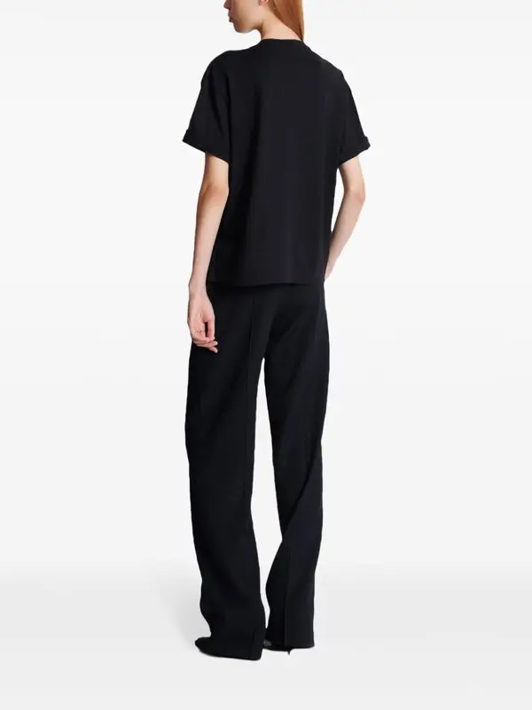 Balmain Kiss-print T-shirt - Black