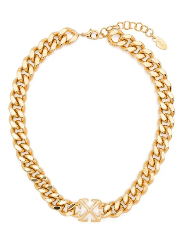 Off-White Arrow Necklace