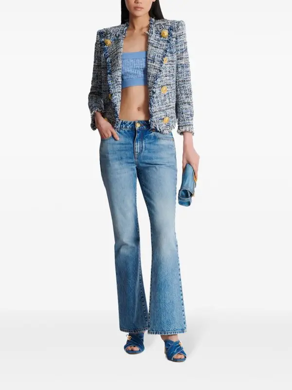 Balmain Pb Labyrinthe Monogram Top