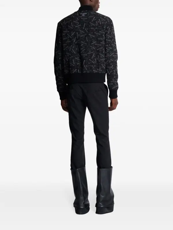 Balmain Printed Bomber Jacket
