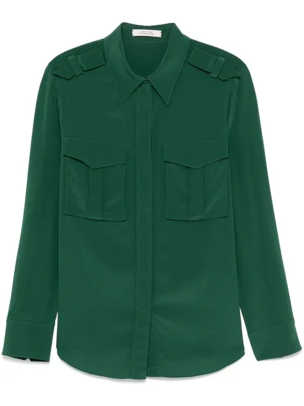 Dorothee Schumacher Silk Crepe De Chine Shirt