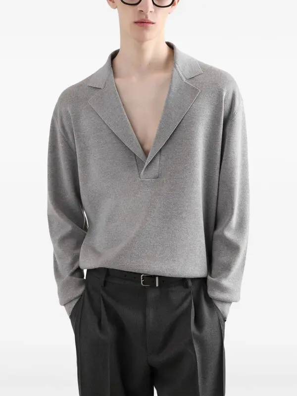 Dolce & Gabbana Notch-collar Jumper
