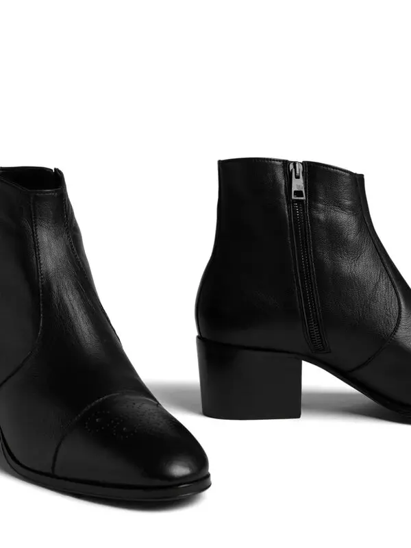 Dsquared2 60mm Leather Ankle Boots