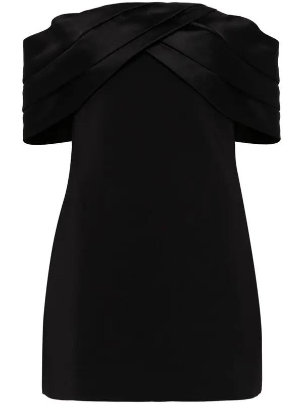 ANINE BING Fleur Mini Dress - Black