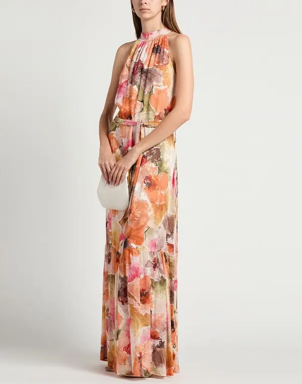 guess orange floral dress New with tags designer Guess white & orange floral
