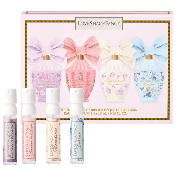 LoveShackFancy Perfume Library Eau De Parfum Discovery Set - One-color