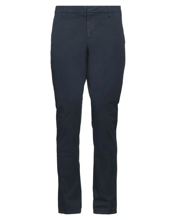 DONDUP Pants Size Cotton, Elastane - Navy