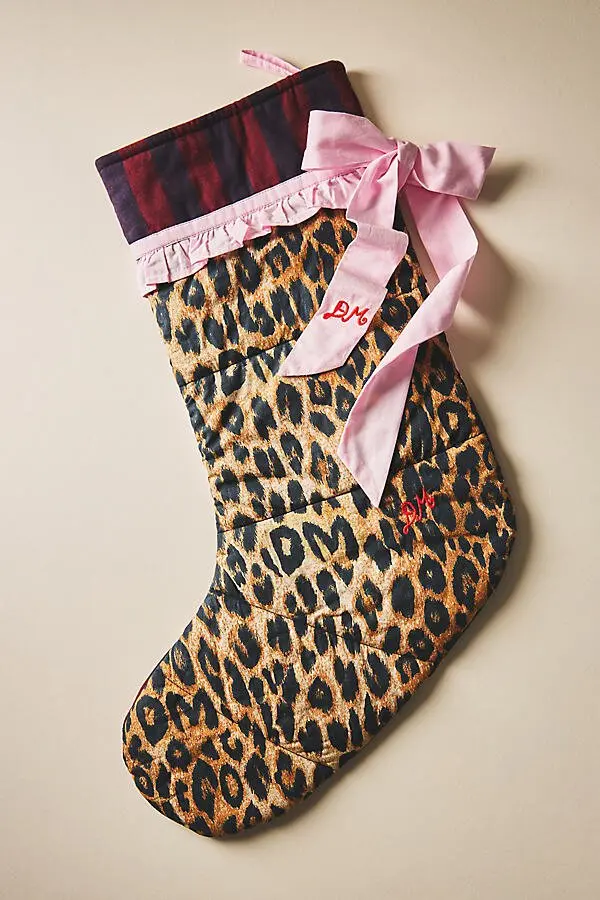 DAMSON MADDER Patchwork Bow & Leopard Stockg
