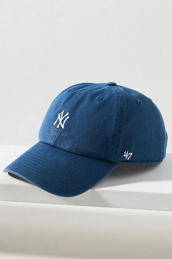 '47 Mlb Mini Logo Baseball Cap - Blue New York Yankees