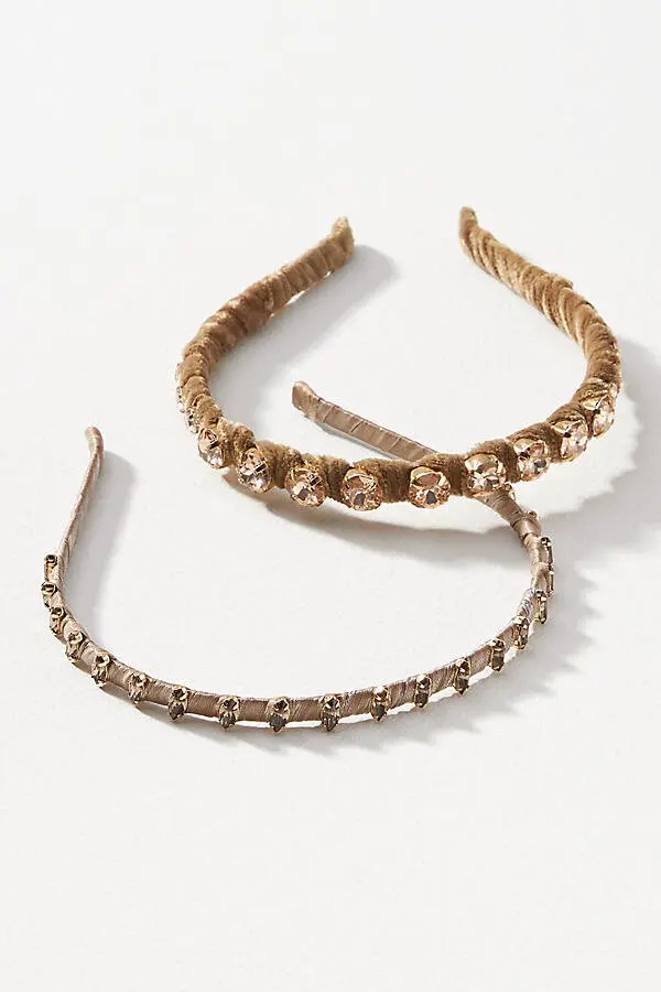 Anthropologie Gemstone Headbands (Set of 2) Gemstone Headbands, Set of 2 | Anthropologie main image 3