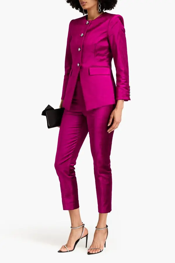 Veronica Beard Cencia Cotton-blend Velvet Jacket