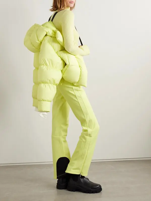 Cordova Aomori Hooded Down Ski Jacket - Yellow