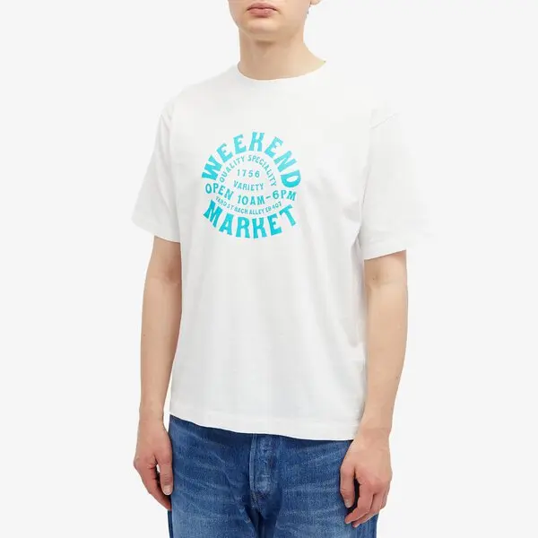 ORDINARY FITS Weekend Market Printed T-shirt