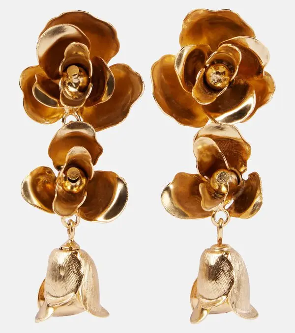 JENNIFER BEHR Amyrin Drop Earrings - Gold