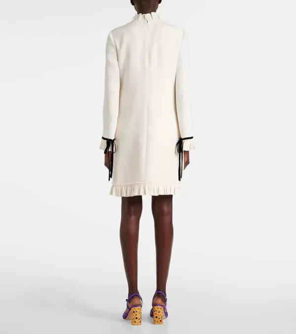 Valentino Garavani Crepe Couture Minidress