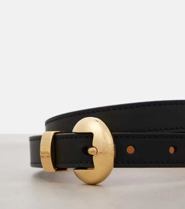 Loewe Pebble Leather Belt