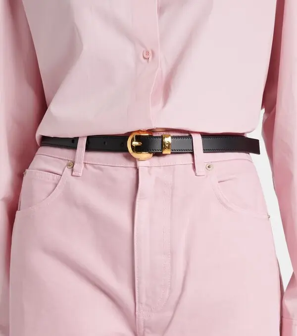 Loewe Pebble Leather Belt