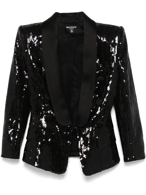 Balmain Sequinned Blazer