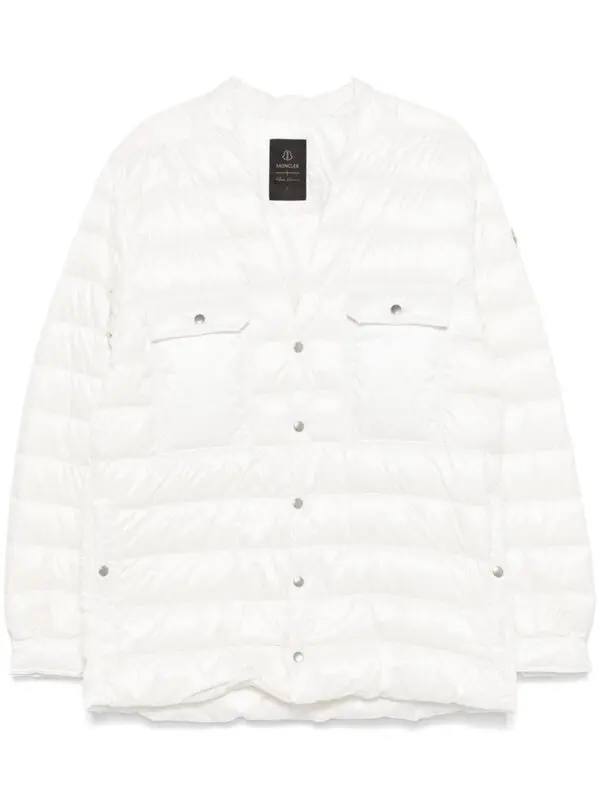 MONCLER + RICK OWENS Outerwear Down Jacket - White